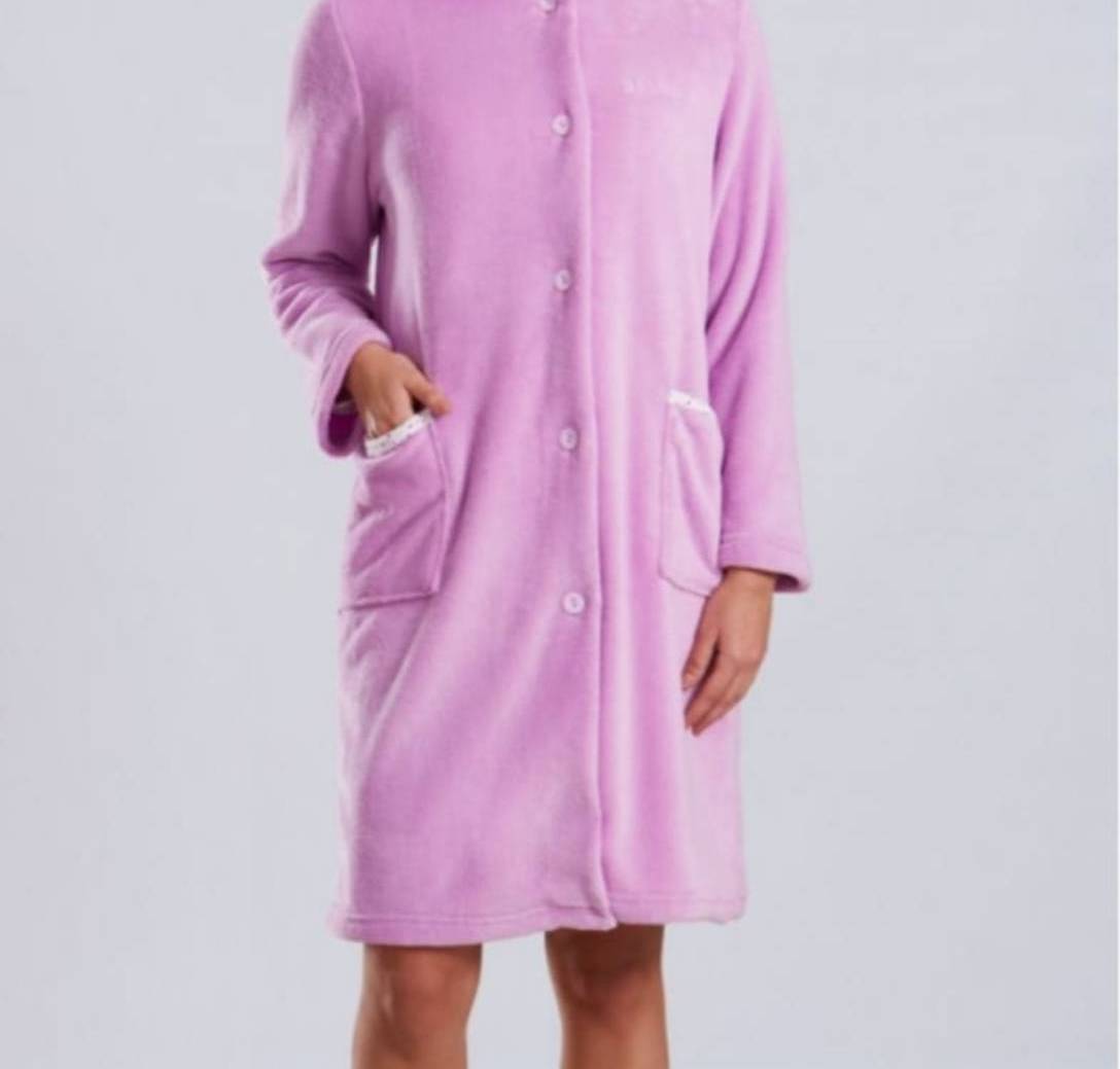 Bata rosa señora - TEXTILES KONTXI