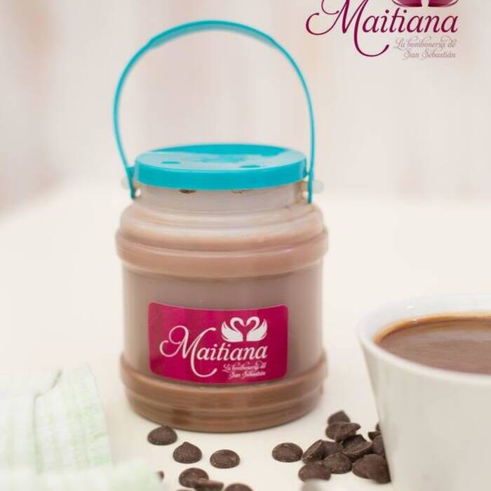 Garrafita de Chocolate para llevar (3/4 litro) - BOMBONERÍA MAITIANA