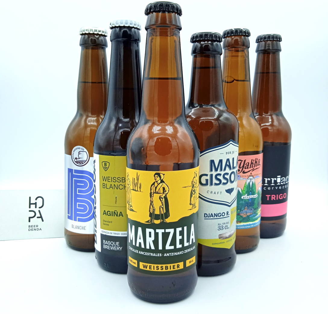 PACK 6 Cervezas de trigo - HOPA BEER DENDA